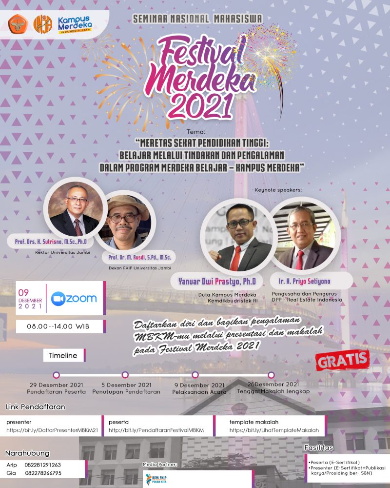 Festival Merdeka 2021 - A World Class Enterpreunership University