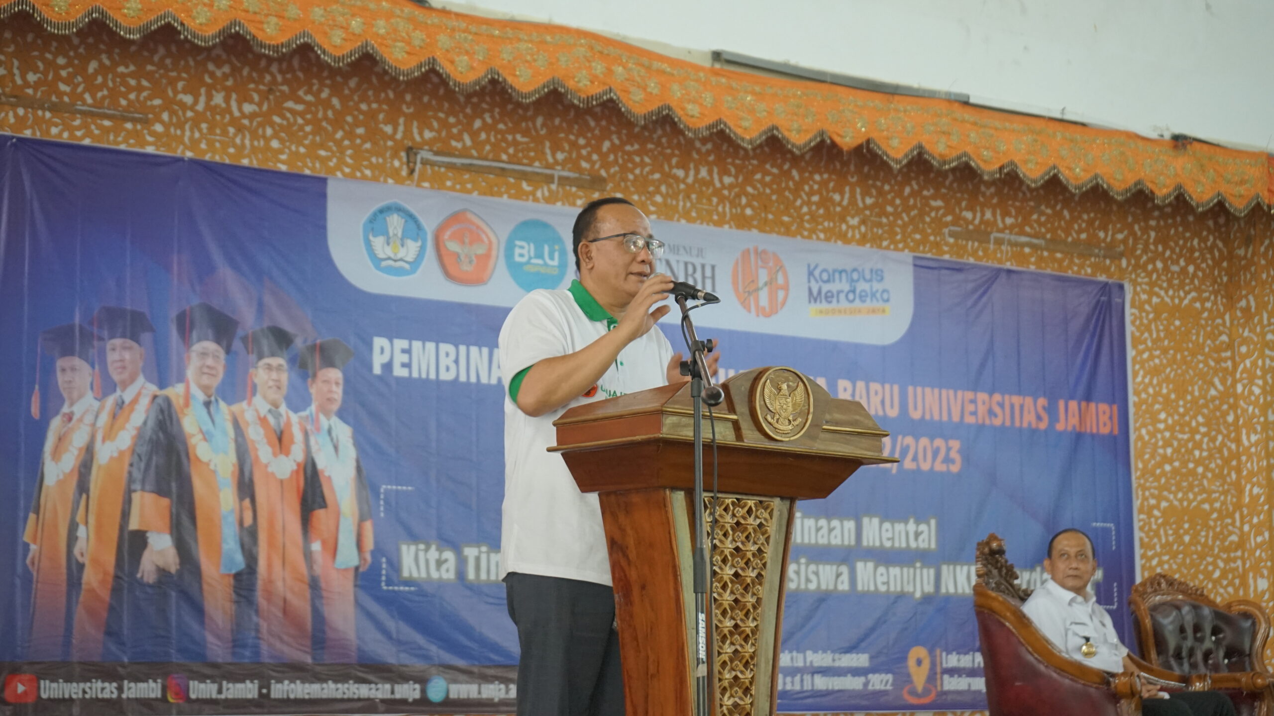 Unja Gembleng Mental Mahasiswa Baru 2022 - Jambi One