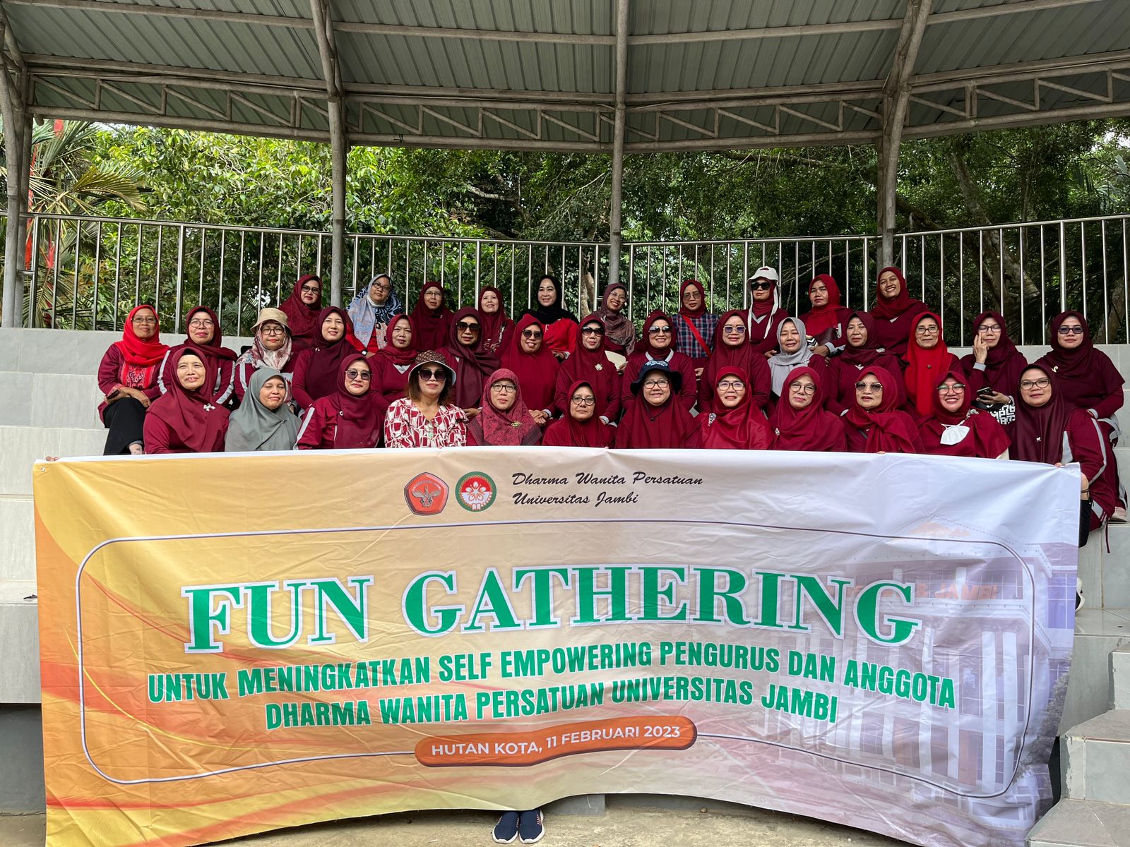 Fun Gathering DWP UNJA di Hutan Kota - A World Class Enterpreunership ...