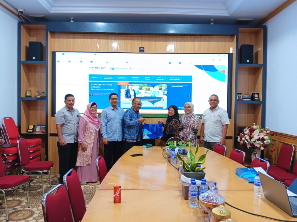 AMINEF Tawarkan Beasiswa Bagi Mahasiswa UNJA - A World Class Enterpreunership University